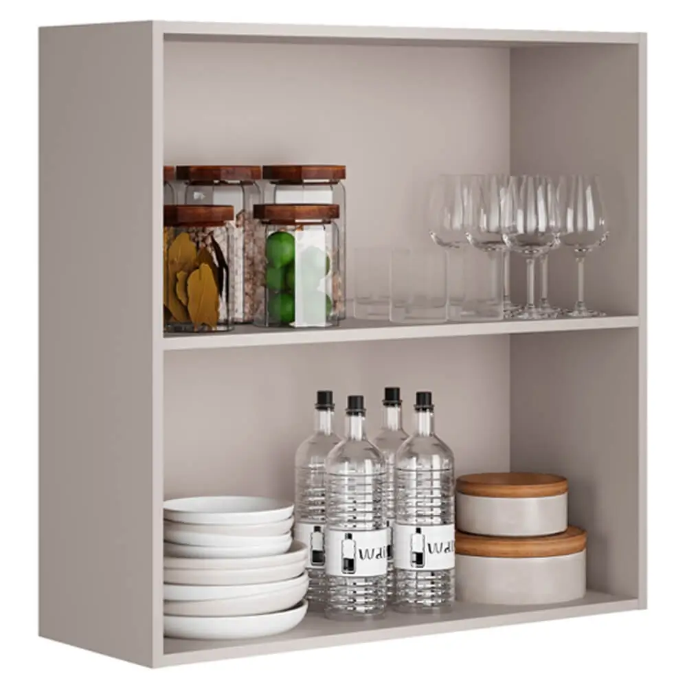 Armário Aéreo Essence 2 Portas 80cm Itatiaia - Castelo dos Móveis