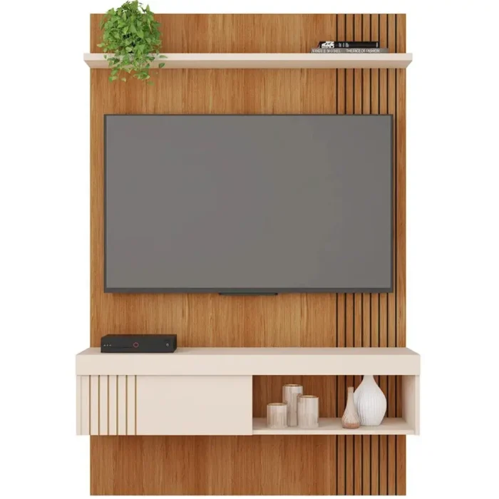 Painel Jade para Tv Até 50 Polegadas 1 Porta Caemmun - Castelo dos Móveis