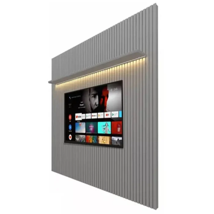 Painel Nobre Sem Nicho 230cm para Tv Até 85 Polegadas com Led Gelius ...