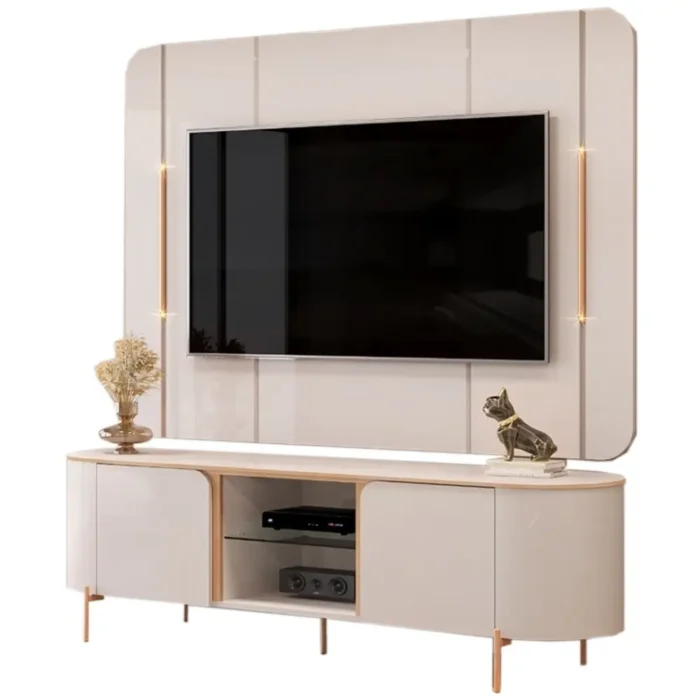 Rack com Painel Adele para Tv Até 65 Polegadas 2 Portas com Led Dj ...